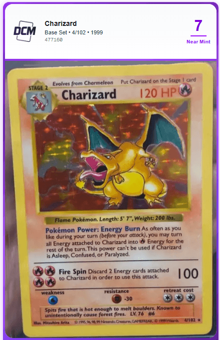 Card Grading Service - AI-Powered Trading Card Grades | DCM Grading